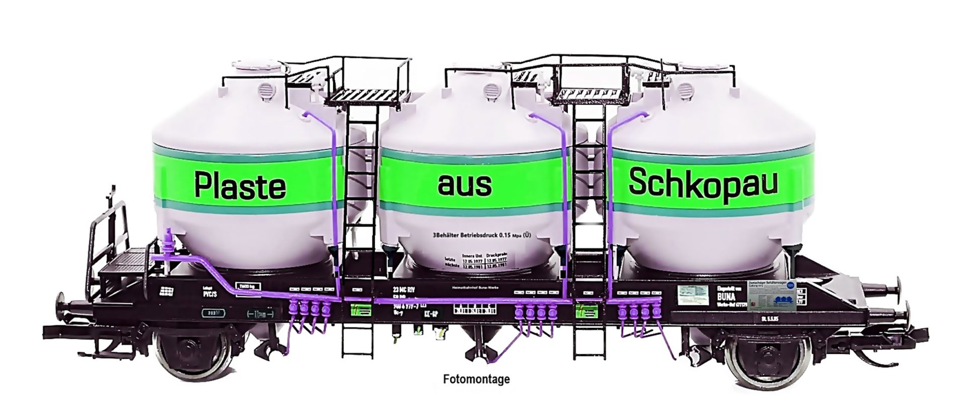 NPE NW 52114 - Silowagen Uc-y Museumswagen, Chemiemuseum Merseburg, Ep.V-VI